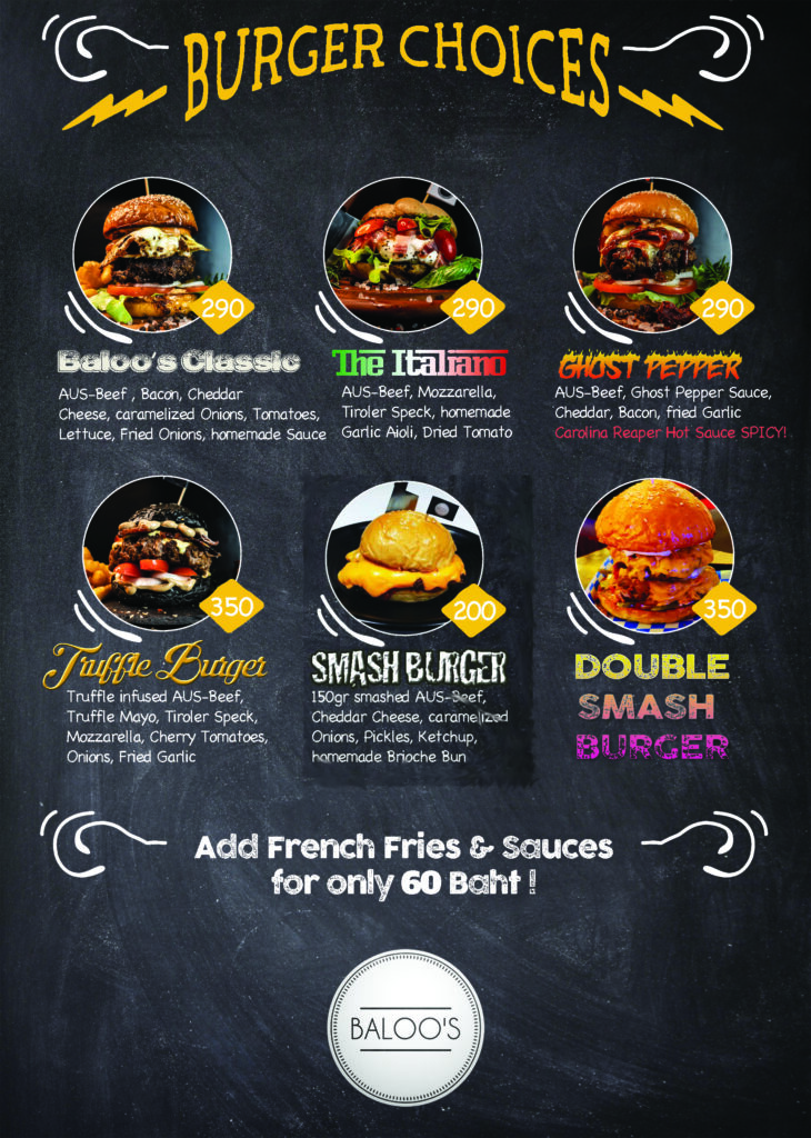 Baloo's Bar Patong - Burgers, Weed & Drinks! - Baloo's Bar